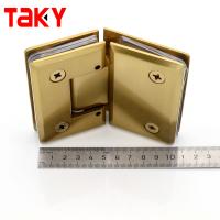 China Square Glass Hinges 135 Shower Screen Hinge Self Closing Hinge for Shower Door for sale