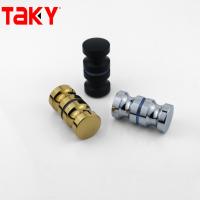 China Bathroom Hardware Shower Fitting Brass Stainless Steel Pull Glass Door Handle and Knob for sale