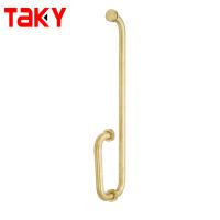 China Customization Aluminium Stainless Steel Hardware Pull Handles Shower Screen Glass Door Handle for sale