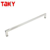 China Stainless Steel Shower Room Glass Door Square Long Polished Sliding Glass Door Handle for sale
