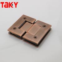 China Bathroom Hardware Accessories 180 Degree Stainless Steel Glass Clamp Shower Door Hinge for sale