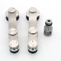 China High Quality Sliding Shower Frameless Glass Sliding Door System Hardware for sale