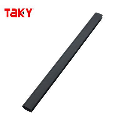 China 10mm Transparent PVC Shower Door Seal Strip Waterproof for sale