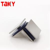 China Shower Room Door Corner Clamp Brackets Railing Holder Hinge Tempered Glass Clamps for sale