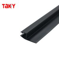 China PVC 6-12 mm Glass door Sealing Waterproof Strips Sauna Bathroom Shower Glass Door Seal Strip for sale