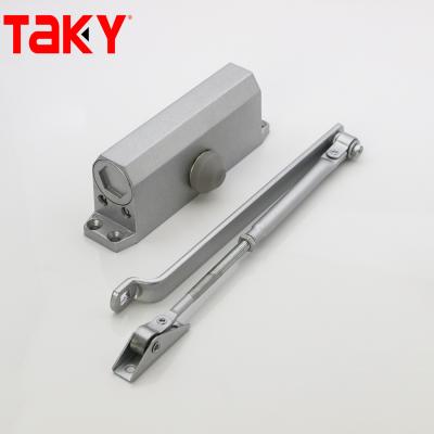 China Aluminium Door Closer Hydraulic overhead Door Closer Heavy Duty Adjustable Two Speed Door Closer for sale