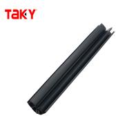 China Clear Bottom PVC Shower Door Seal Strip 8-10mm Weatherproof for sale