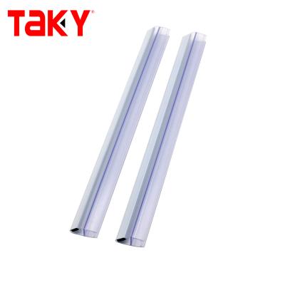 China H Shape Clear PVC Transparent Waterproof Strips Shower Door Seal Strip for sale