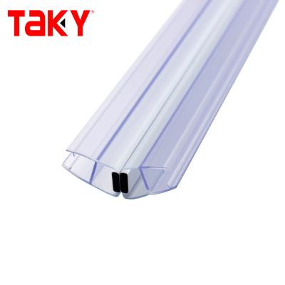 China Hot selling Frameless Glass Waterproof Strip Glass Sealing Strip for Glass Doors for sale