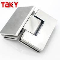China Wholesale Glass to Glass Hinge Heavy Duty 135 Degree Glass Hinge Shower Cabin Hinges for sale