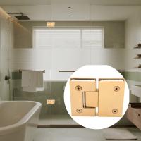 China Manufacturer Shower Glass Hinge Bathroom Glass Door Accessories Hardware Shower Hinge for sale