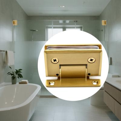 China Adjustable Wall To Glass Hinge Door Pivot Hinges Screen Shower Hinge for sale