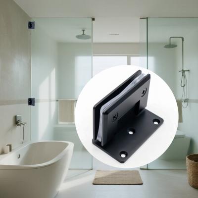 China Sss304 Soft Close Shower Hinge Bathroom Glass Door Stainless Steel Hinge for sale