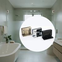 China Bathroom Stainless Steel Sanding Glass Door Hinge 90 Degree Wall to Glass Door Hinge for sale