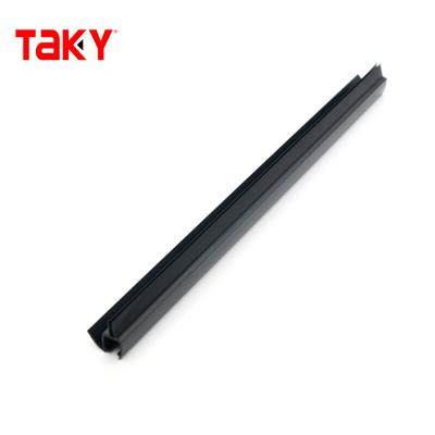 China Manufacturers Custom Strip PVC Profiles Black Shower Waterproof Sealing Strip for sale