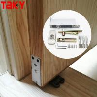 China Wooden Door Concealed Hydraulic Door Closer Hinge Hidden Floor Spring for sale