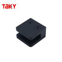 China Manufacturer Casting Stainless Steel Square 0 Degree Glass Clamp for sale