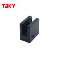 China Manufacturer Casting Stainless Steel Square 0 Degree Glass Clamp for sale