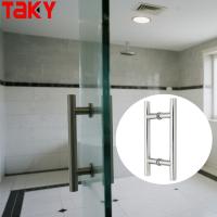 China Fashion Commerical Door SSS Stainless Steel  Glass Door Pull Handle for sale