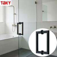 China China Manufactured Customized Stainless Steel Door Pull Bathroom Shower Door Handle for sale