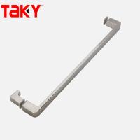 China Customizable SS304 Glass Door Handle with Modern Design for Shower and Bathroom Towel Bar for sale