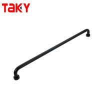 China Modern Stainless Steel SS304 Shower Glass Door Handle with Polished Brushed Nickel Black Finish for sale
