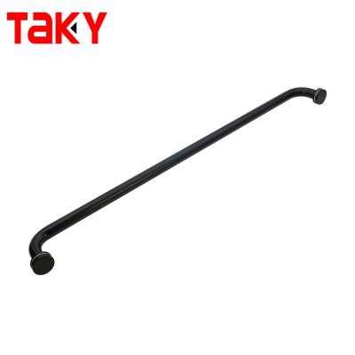 China Wholesale High Quality Fashion Glass Door Single Side Towel Bar Handle for sale