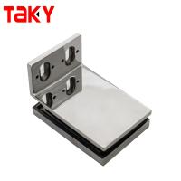 China Modern Soft Close Solid Brass Glass Shower Hinge for 8-12mm Frameless Shower Doors for sale