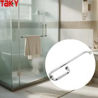 China 304 Stainless Steel Sliding Door Handle G Type Shower Door Pulls Handle Towel bar Glass Door Handle for sale