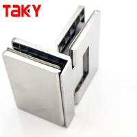 China Stainless Steel Glass Door Hinge Home Office Glass to Glass Hinge Shower Door Pivot Hinges for sale