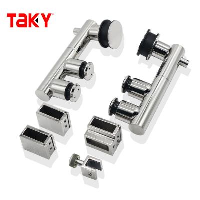 China Glass Sliding Hardware Fittings Modern Shower Sliding Door System for Hotels for sale
