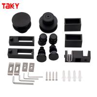 China Stainless Steel Shower Sliding Door Kit Hardware Bathroom Shower Door Hardware Kit for sale