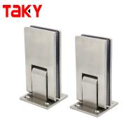 China Modern Design  High Quality Heavy Duty 90 Degree Pivot Glass Shower Door Hinges for sale