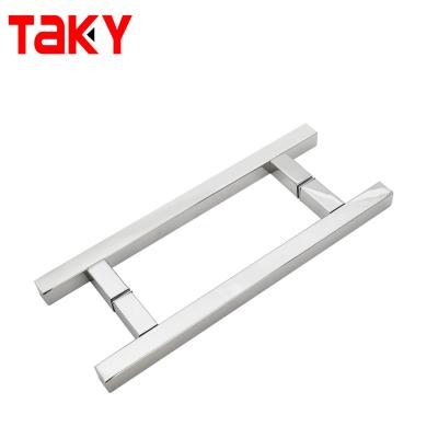 China Modern Steel Barn Door Gate Pull Handle Window Handles Bathroom Glass Door Handle for sale