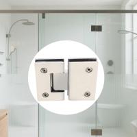China Manufacturer Shower Glass Hinge Bathroom Glass Door Accessories Hardware Shower Hinge for sale
