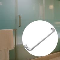 China Modern Design Stainless Steel Polish Pull Handles Bathroom Office Hotel Glass Door Handle for sale