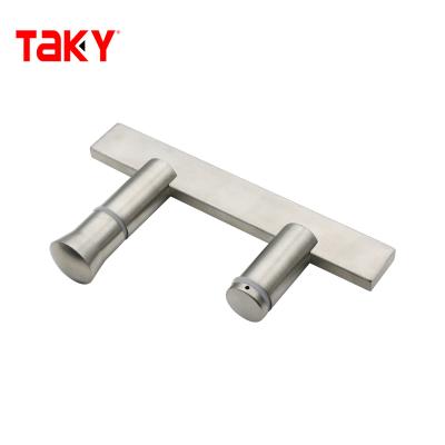China Shower Glass Door Handle with Customized Colors  Material Finishes Stainless Steel Glass Door Handle for sale