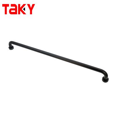 China Modern Stainless Steel Shower Handle Glass Door Pull Handle Puxador Porta De Vidro for sale
