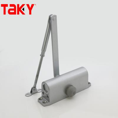 China Heavy Duty Hydraulic Door Closer with 45-55kg Max Door Weight, Two-Stage Adjustable Speed, and 5-Year Warranty for sale