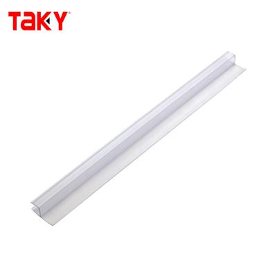 China PVC Shower Glass Door Water Proof Accessories 6-12 mm Glass Sealing Waterproof Strips for sale
