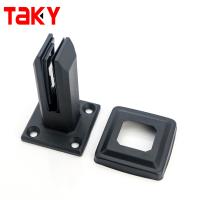 China Modern Stainless Steel Glass Clamp Stair Brackets Wall Swimming Pool Decking Railings for sale