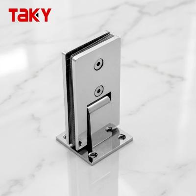 China Modern Design  High Quality Heavy Duty 90 Degree Pivot Glass Shower Door Hinges for sale