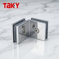 China Balustrade Fittings Bracket Spigot Clamp Glass Fence Clamp Fitting Bathroom Glass Door Clamp for sale