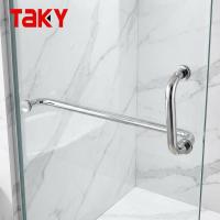 China OEM Stainless Steel Glass Door Handle Surface Mounted Shower Door Handle for sale
