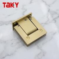 China Stainless Steel 90 Degree Glass to Wall Shower Hinge Heavy Duty Self Closing Hydraulic Bathroom Hinge for sale