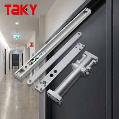 China Aluminum Alloy Concealed Overhead Door Closer 180 Degree Adjustable Hydraulic Door Closer for sale