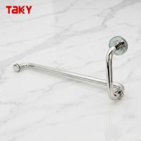 China Shower Door Handle Towel Bar Premium Shower Stainless Steel Glass Door Handle for sale