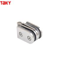 China Modern Bathroom Hardware Glass Hinge Shower Stainless Steel 180 Opening Glass Door Hinge for sale