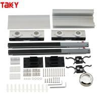 China Easy Installation Aluminum Track Sliding Door System Shower Doors Sliding Door Hardware for sale