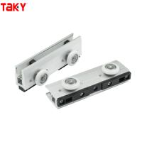 China Easy Installation Aluminum Track Sliding Door System Shower Doors Sliding Door Hardware for sale